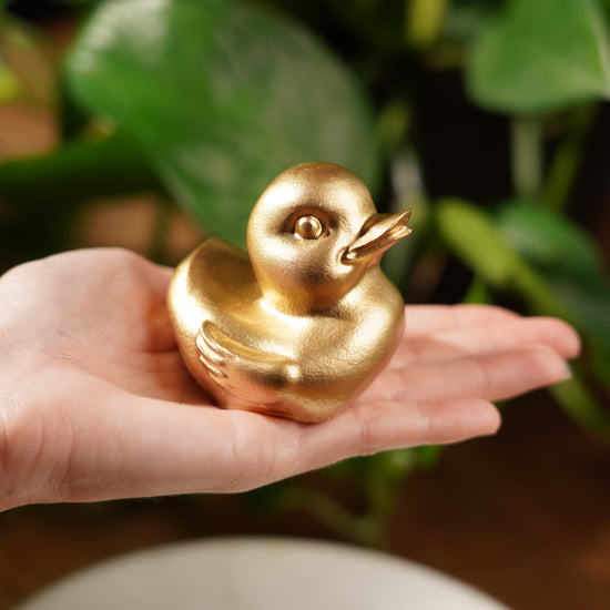 Gold Lucky Duck – Just A Little Luck